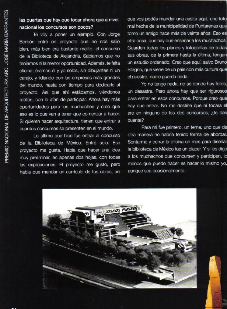 Un "obelisco fi" para Jorge Bertheau, Premio Nacional de Arquitectura ...